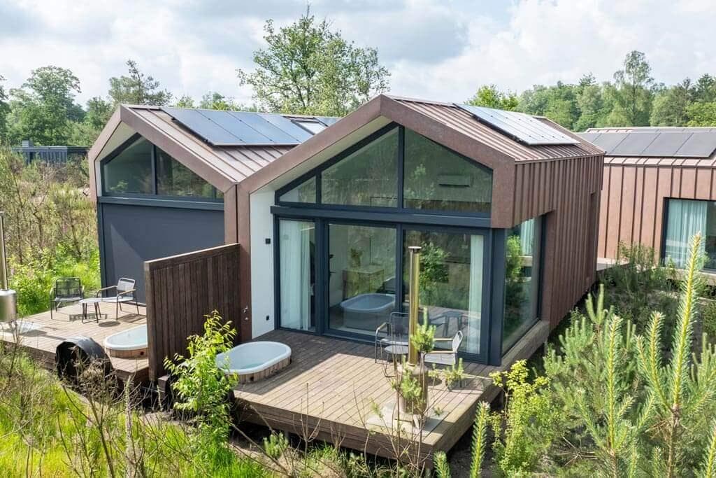 Huisje met jacuzzi 2 personen → romantisch weekendje weg